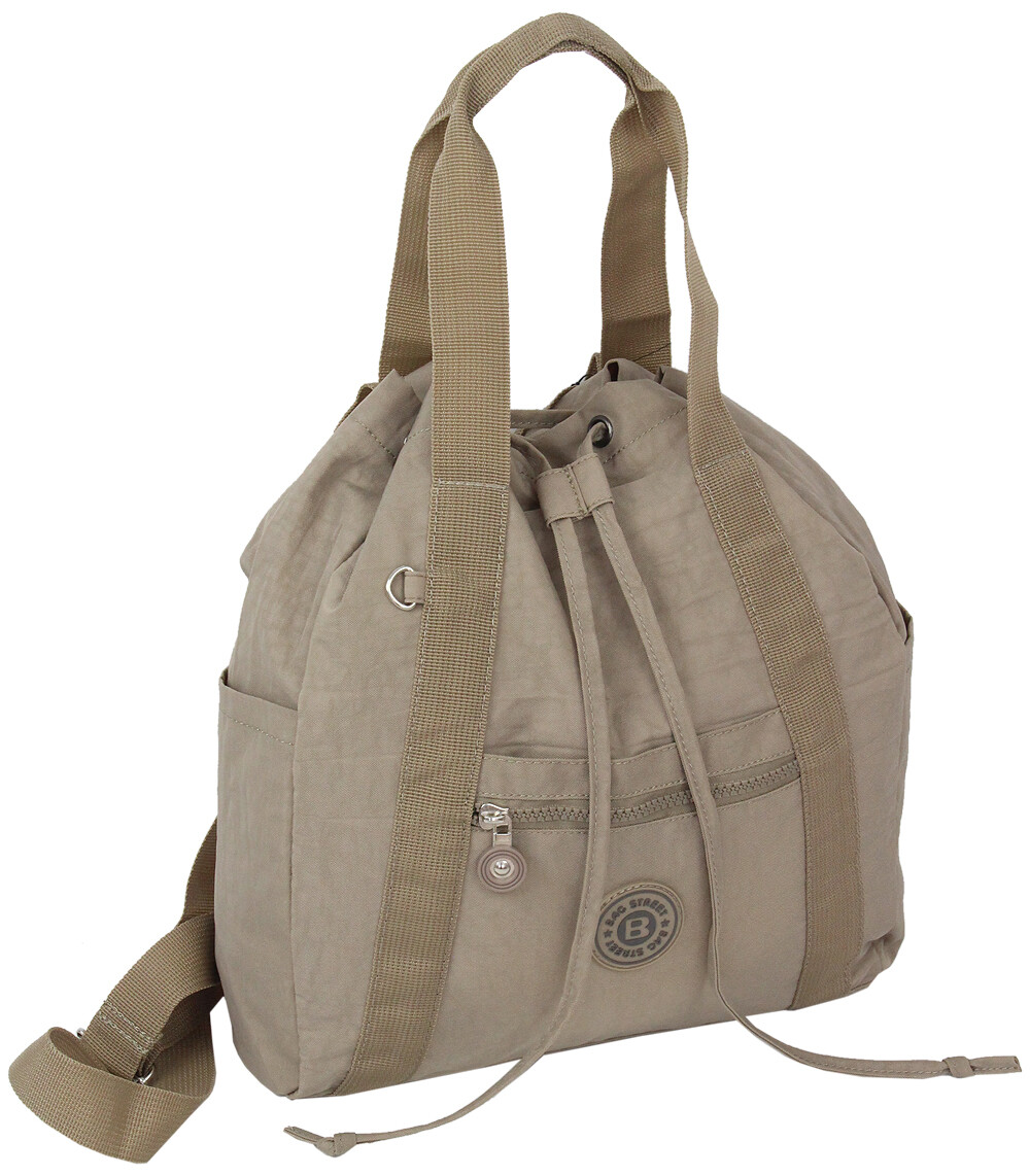2 in 1 Rucksack Tasche Damen City Daypack sehr leicht Nylon bequem- in ...