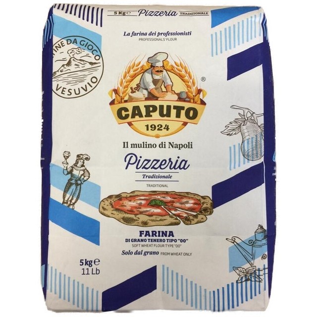 Flour Caputo Blue Pizzeria 5kg Type 00 for Pizza NAPOLETANA Chefs Bread ...
