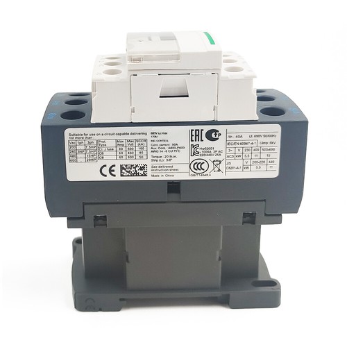 LC1D25G7 Contactor 120V coil 25A same as Schneider Contactor LC1D25G7 ...
