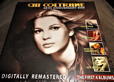 CHI COLTRANE REMASTERED IMPORT 45TH ANNIVERSARY 4 CD BOXSET Four Albums ...