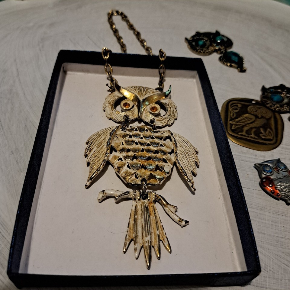 Owl Collector - True Vintage COFFEE Mugs and Costume Jewelry, OWL ...