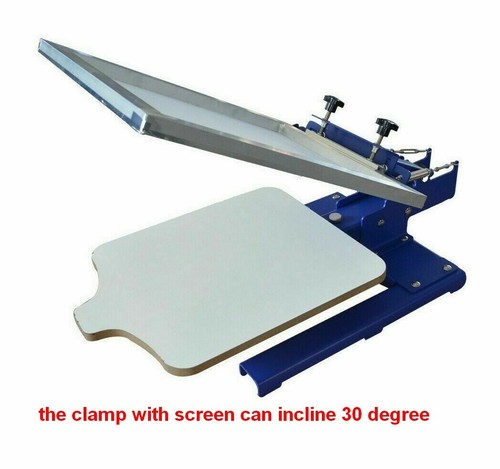 1 Color Screen Printing Machine Silk Press Printer Pallet Adjust Table ...