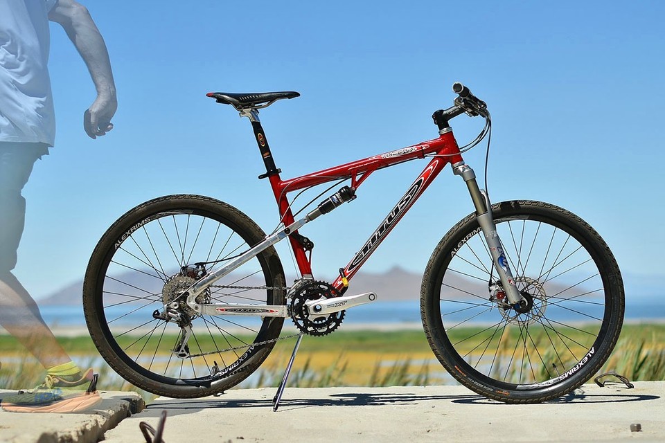 Titus Racer-X vintage MTB full suspension mountain bike 18-inch medium ...