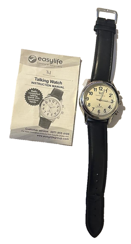 Tavistock & Jones Talking Radio Controlled Watch - with full ...