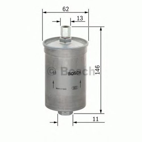 Genuine BOSCH CV FUEL FILTER F5003 - 0450905003 | eBay