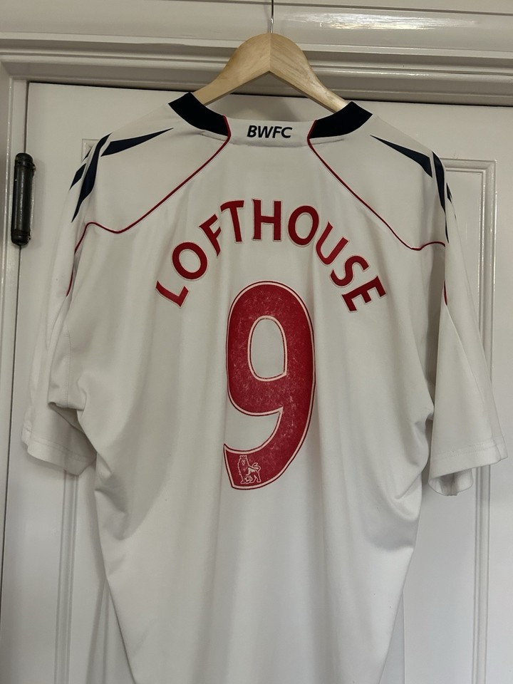 Bolton Wanderers Reebok Home XXL 2010/2011 Lofthouse Football Shirt | eBay UK