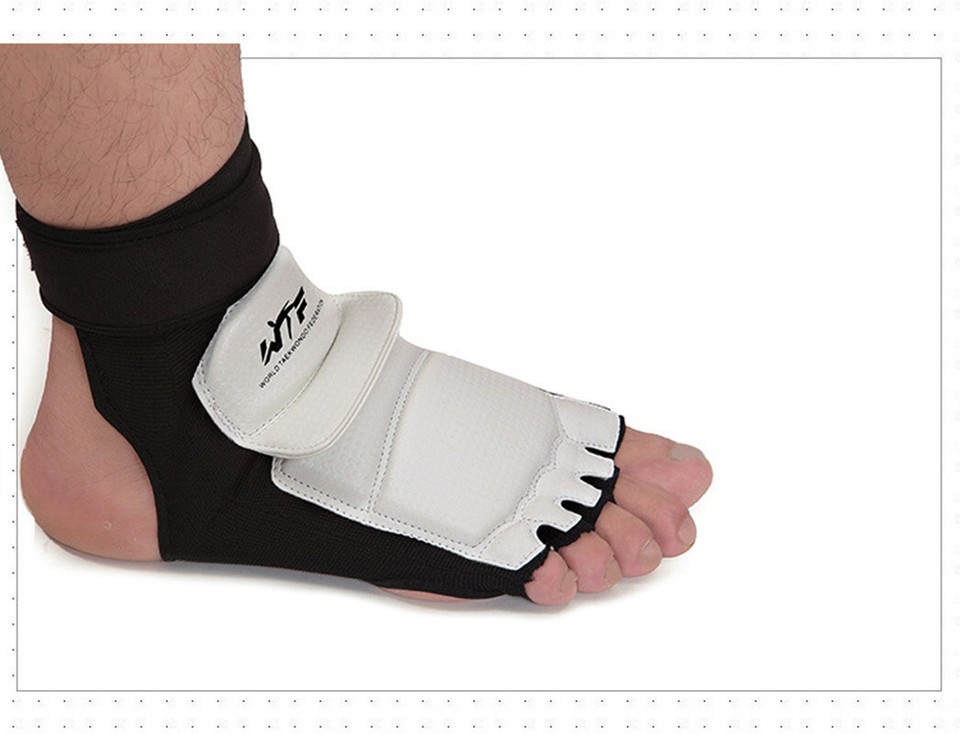 Taekwondo Foot Hand Guard Protector Martial Art Sparring Instep Gear ...