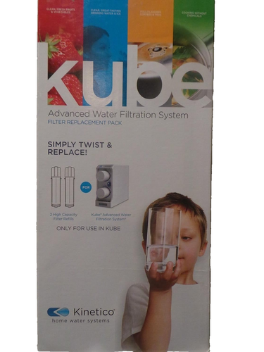 Kinetico Kube Replacement Filter 2 Pack - New in Sealed Box | eBay