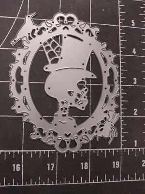 Universal Die Cut Tool Thin Metal Emboss Halloween Poe Raven Zombie ...