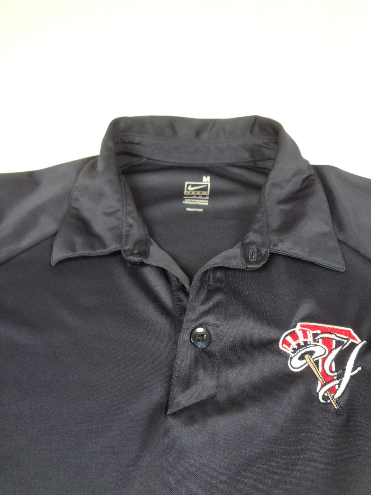 NIKE TEAM MEDIUM NAVY BLUE ALTHETIC POLO SHIRT H1806 - Gem