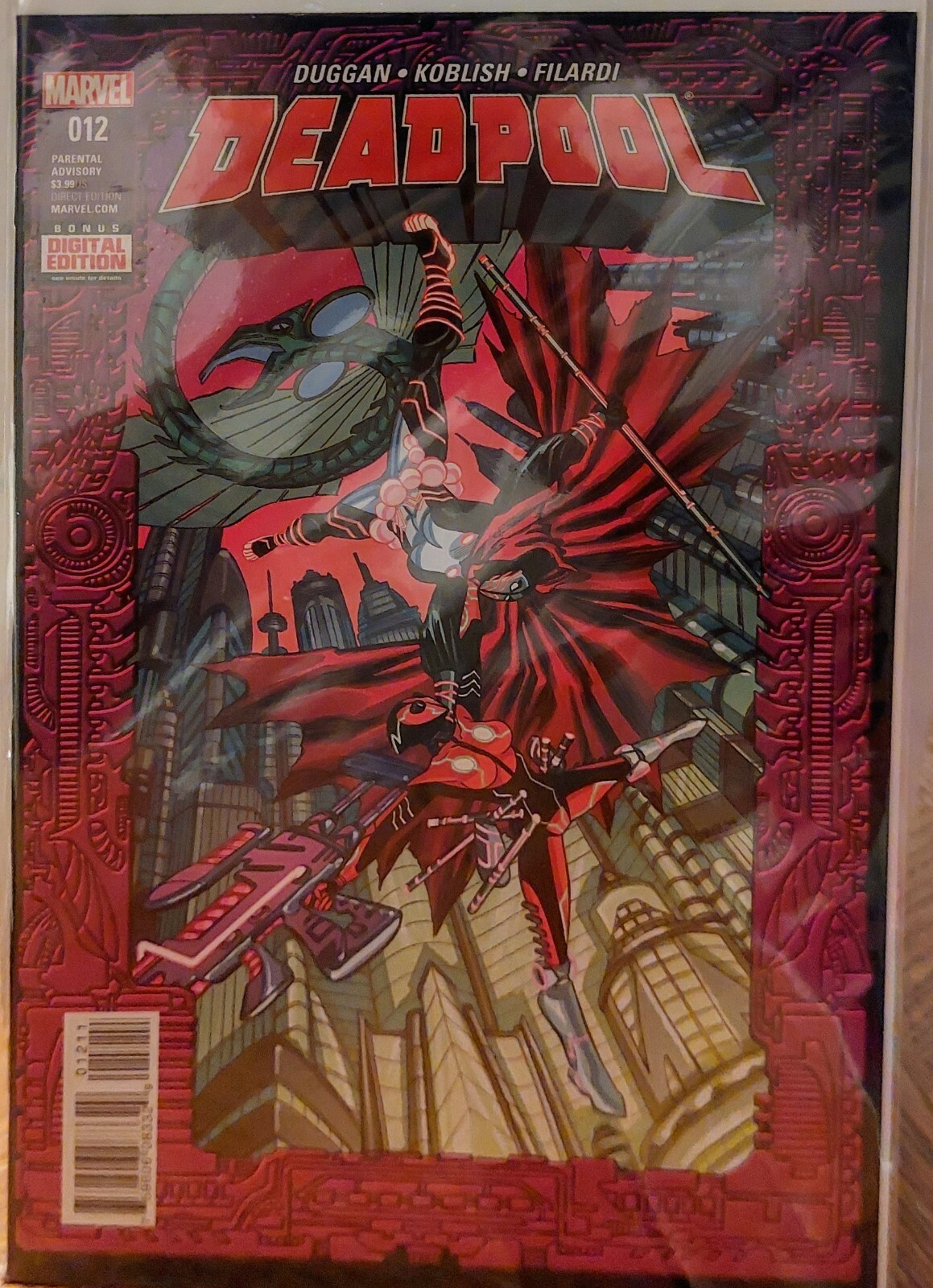 Deadpool #12 1st Appearance of Zenpool 2099 Marvel Comics 1st Print | eBay