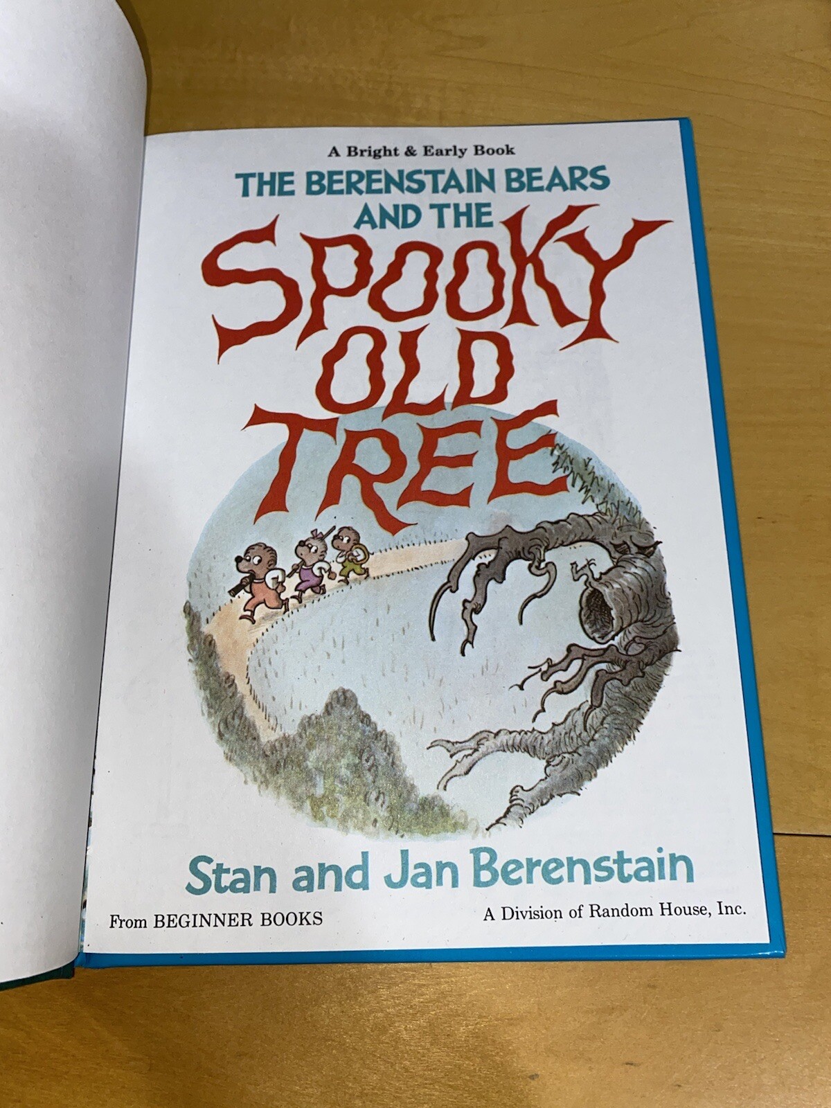 Vintage 1978 Berenstain Bears And The Spooky Old Tree Book Children ...