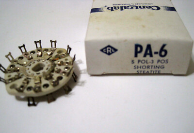 Rotary - Rotary Switch 3 Position 6 Pole