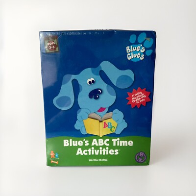 BLUE'S CLUES ABC TIME ACTIVITIES PC GAME +1Clk Windows 11 10 8 7 Vis XP ...