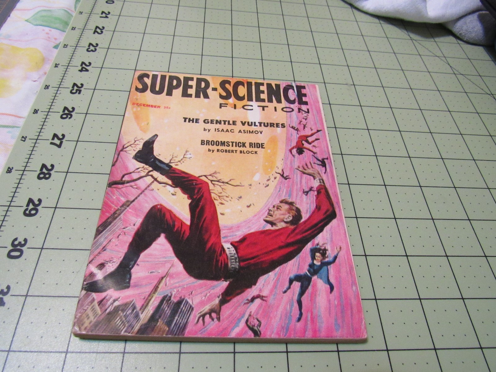 SUPER-SCIENCE FICTION 12/57 PULP ERA SF DIGEST FREAS CVR ART ROBERT ...