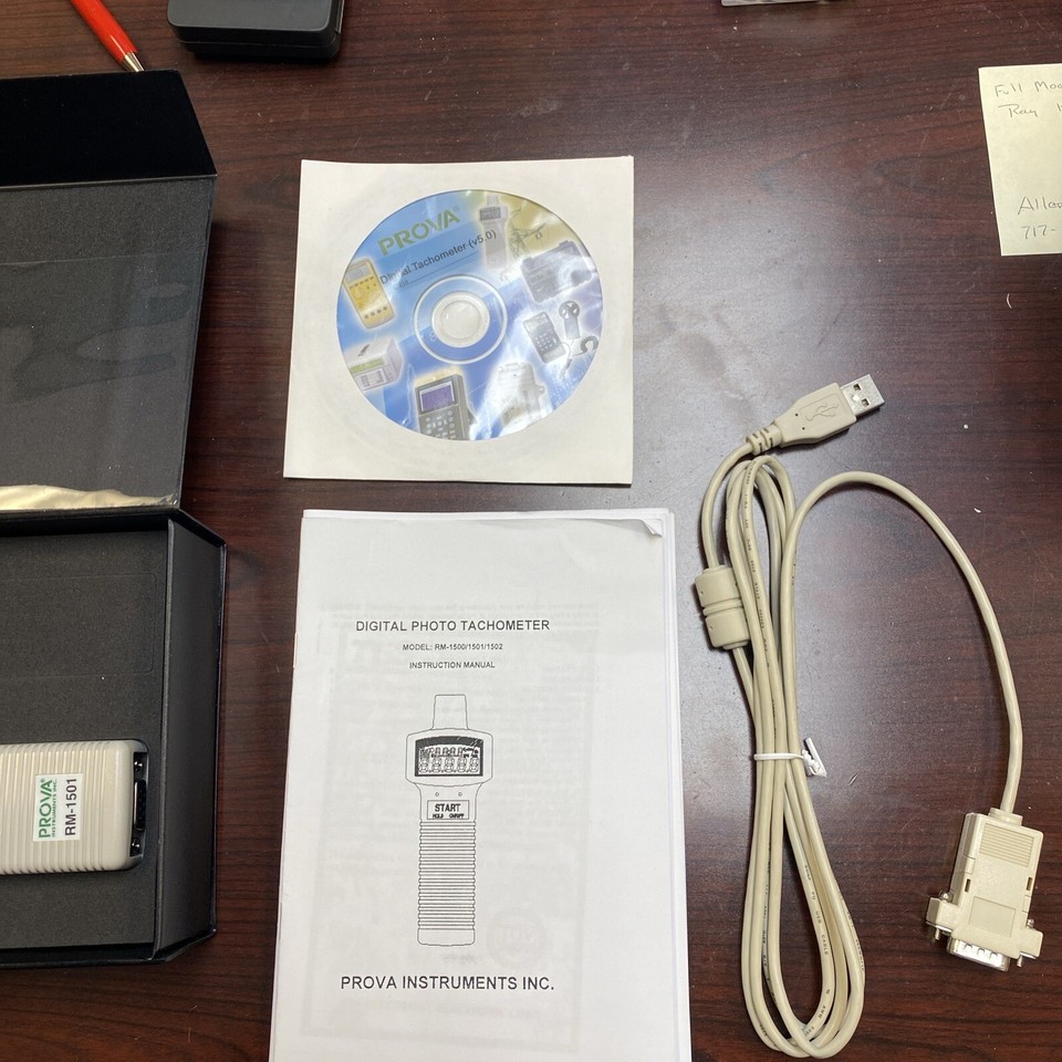 PROVA 1501 Digital Tachometer | eBay