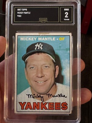 1967 Topps - #150 Mickey Mantle newly graded | eBay