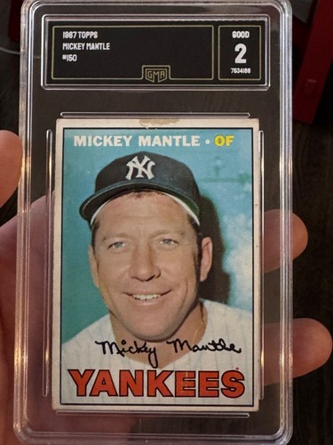 1967 Topps - #150 Mickey Mantle newly graded | eBay