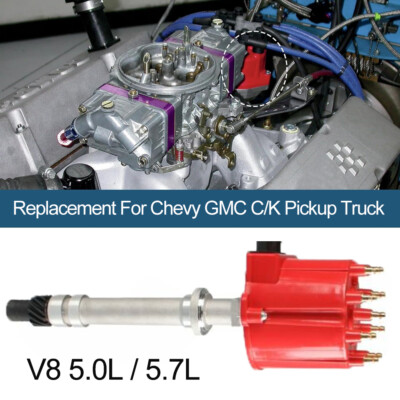Racing Fits Chevy V8 HEI Distributor Replace 7500RPM - 350 454 SBC BBC ...