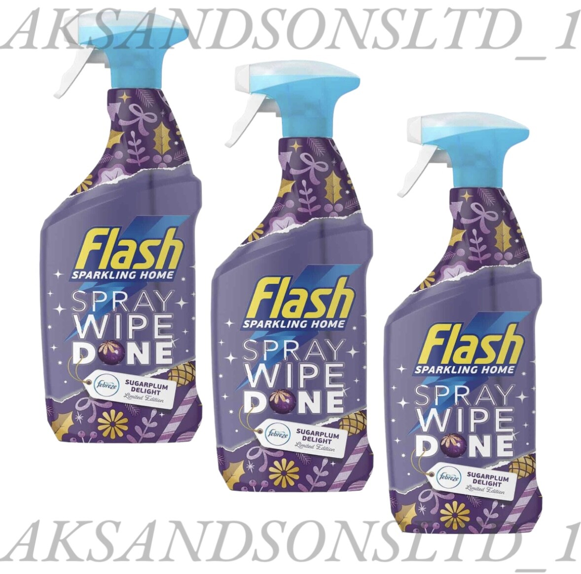 FLASH SPRAY WIPE DONE SPARKLING MULTI SURFACE CLEANER 800ML SELECT YOUR ...