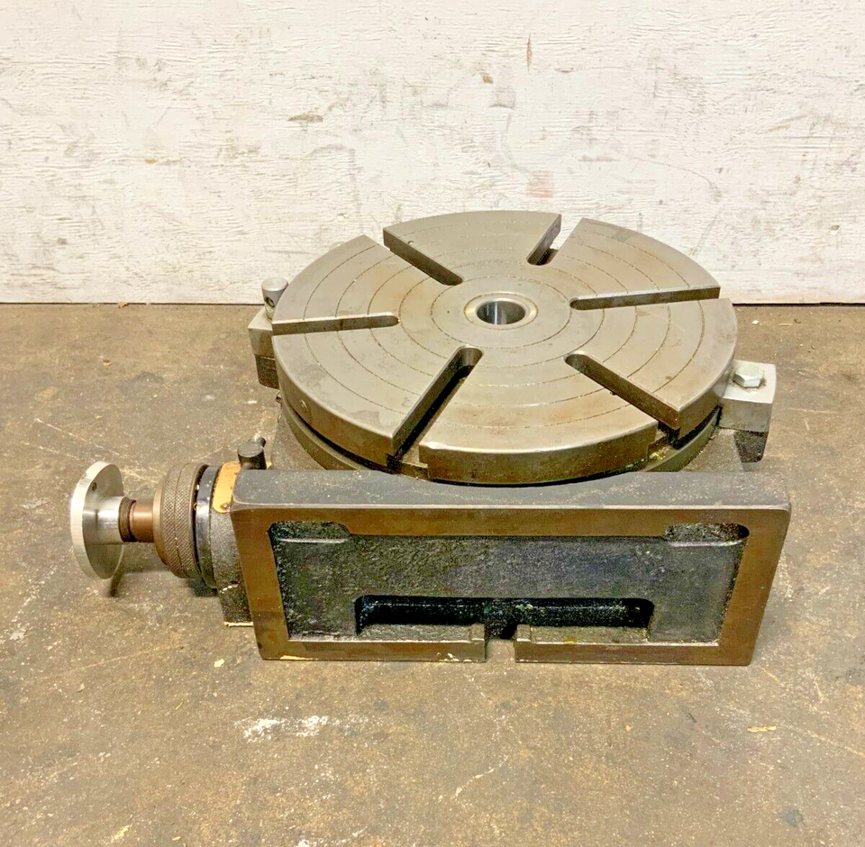 Rutland Precision 12" Horizontal Vertical 5-Slot Mill Rotary Table ...