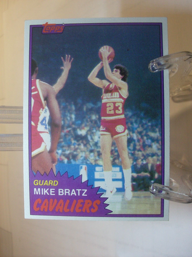 1981-82 Topps Basketball Card #MW71 - Mike Bratz - Cleveland Cavaliers ...