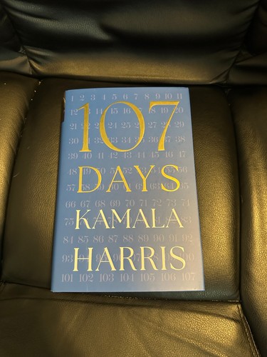 New Kamala Harris Signed 107 Days Hardcover HC 1st Edition Auto ...