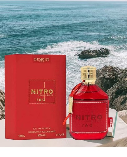 NITRO RED -3.4 oz. - eau de toilette Fruit, Wood, Flower and Male ...