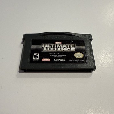 Gameboy Advance Marvel Ultimate Alliance GBA Nintendo Game Cartridge ...