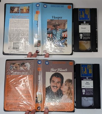 VHS: Hooper + Best Friends: Warner Bros Clamshell: Burt Reynolds ...