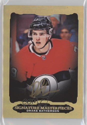 2018 Ultimate Collection Signature Masterpieces Drake Batherson Rookie ...