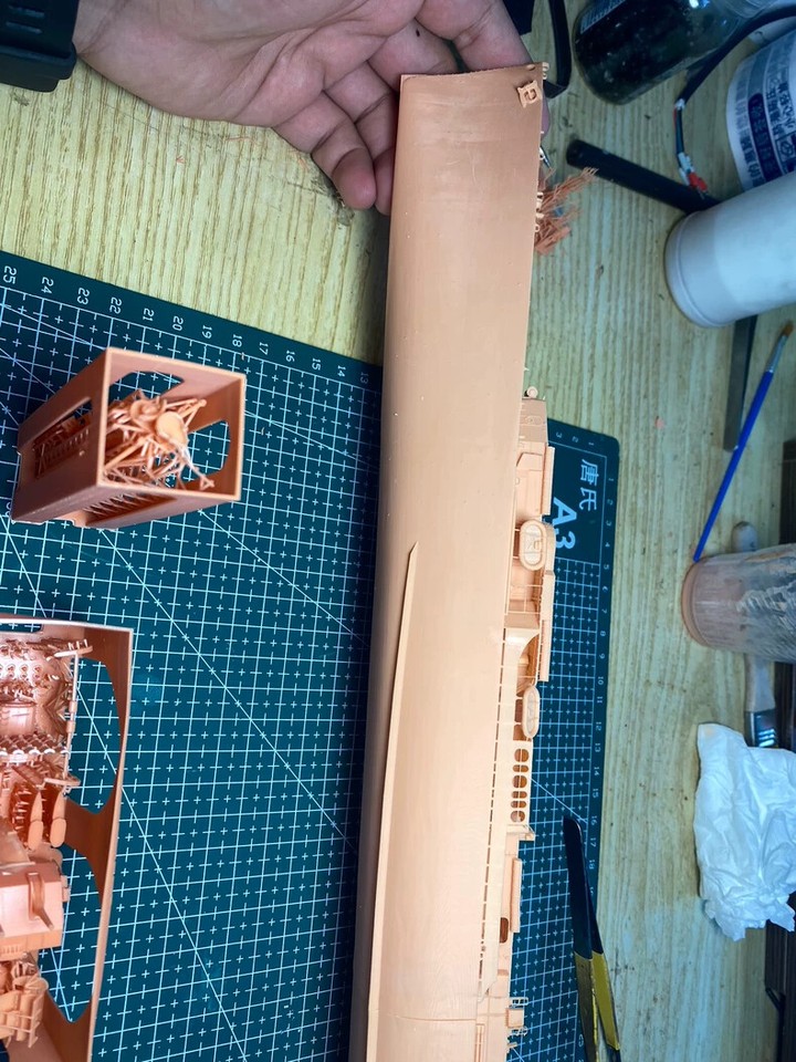 3D Printed 1/200 US Navy Gearing-class Destroyer Unpainted Model Kit ...