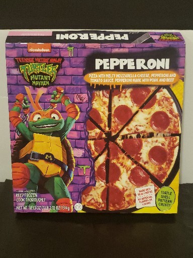 Cartoon Ninja Turtle Pizza Box