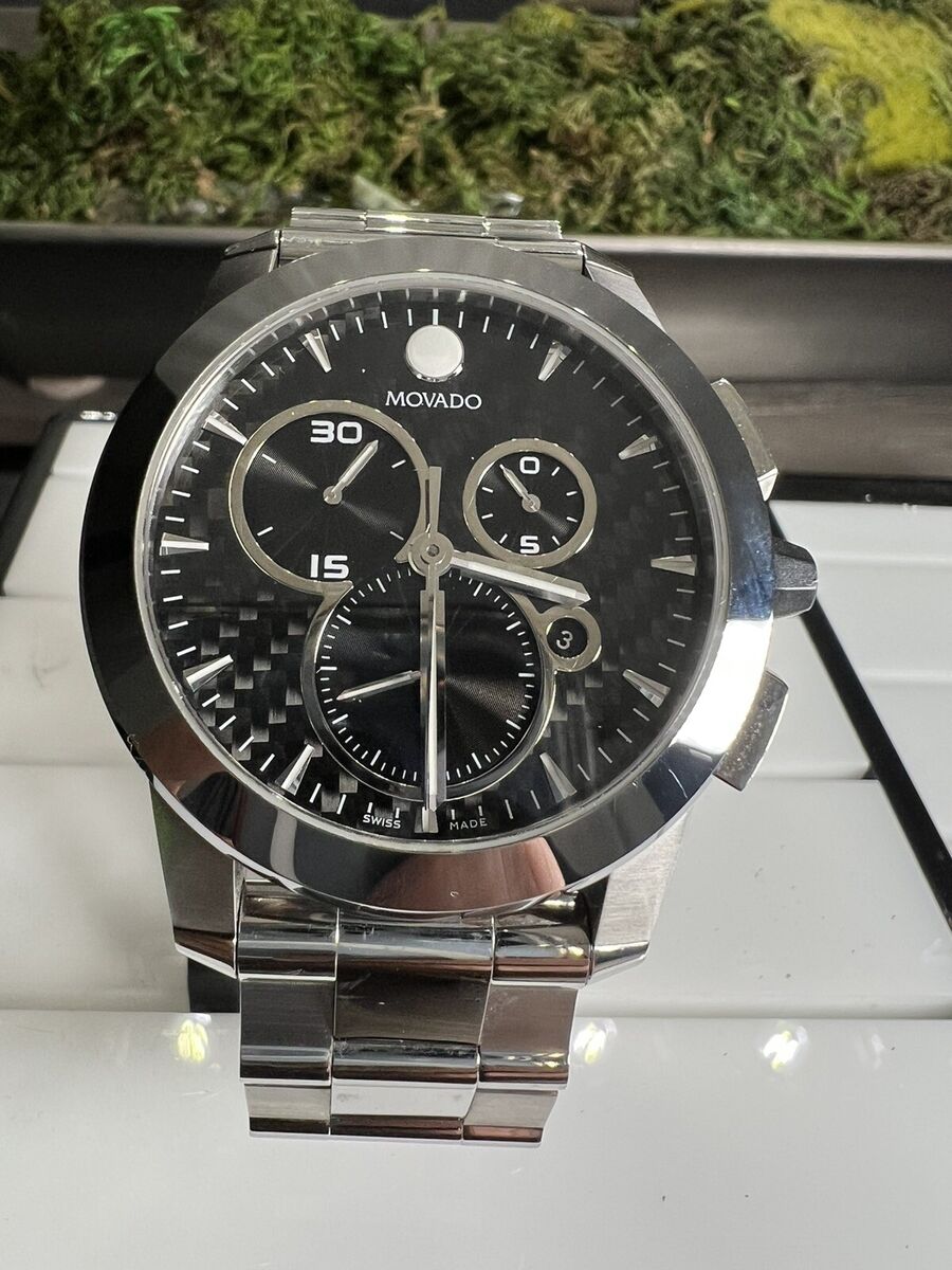 Movado Mens Watch 0606551 Vizio Swiss Quartz Chronograph Movado Mens Watch 0606551 Vizio Swiss Quartz Chronograph