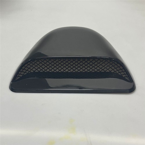 Black Car Air Flow Intake Scoop Vent Cover Hood Bonnet Decorative Kit ...