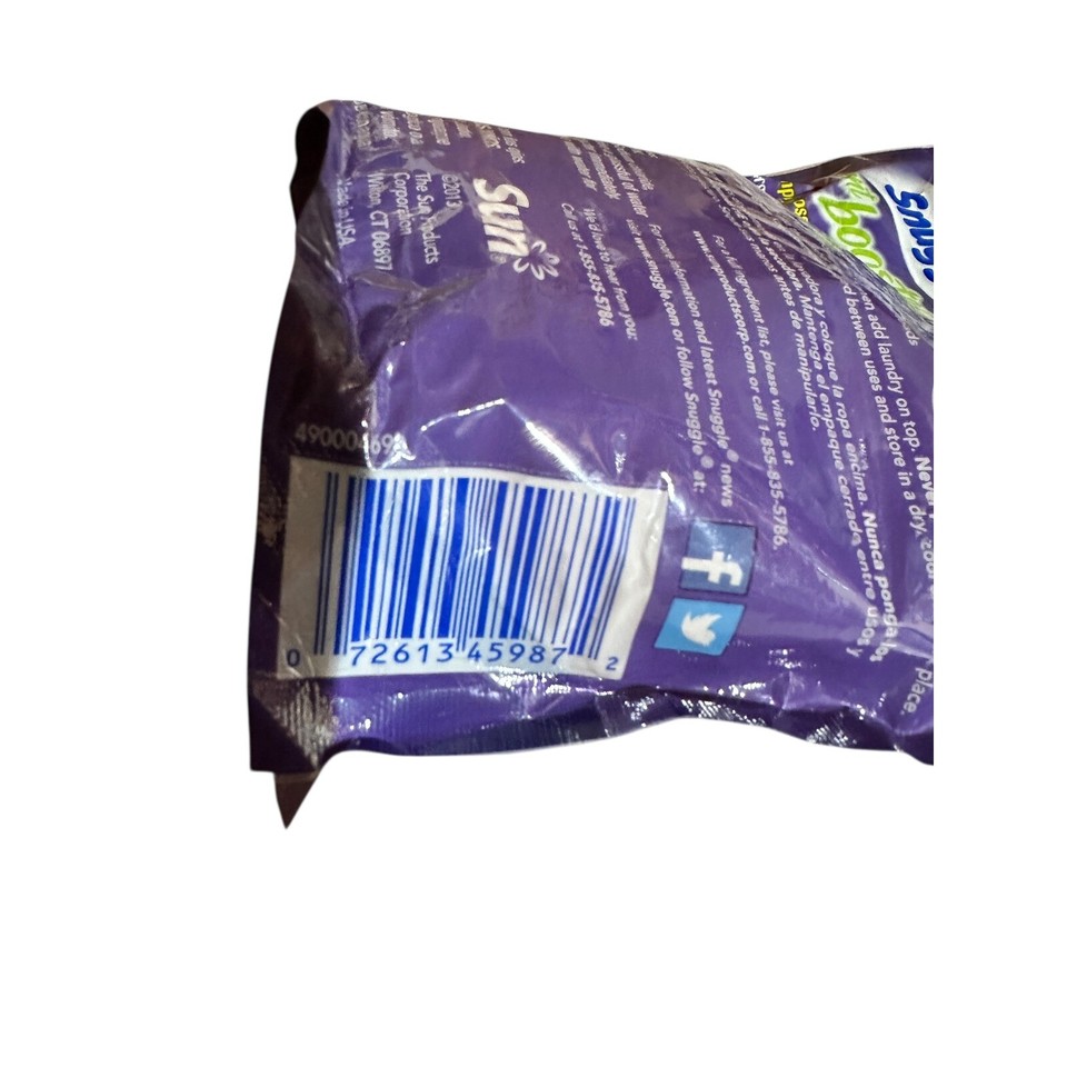 Snuggle Scent Boosters Lavender Joy – 20 Ct Pacs Discontinued 2013 HTF ...