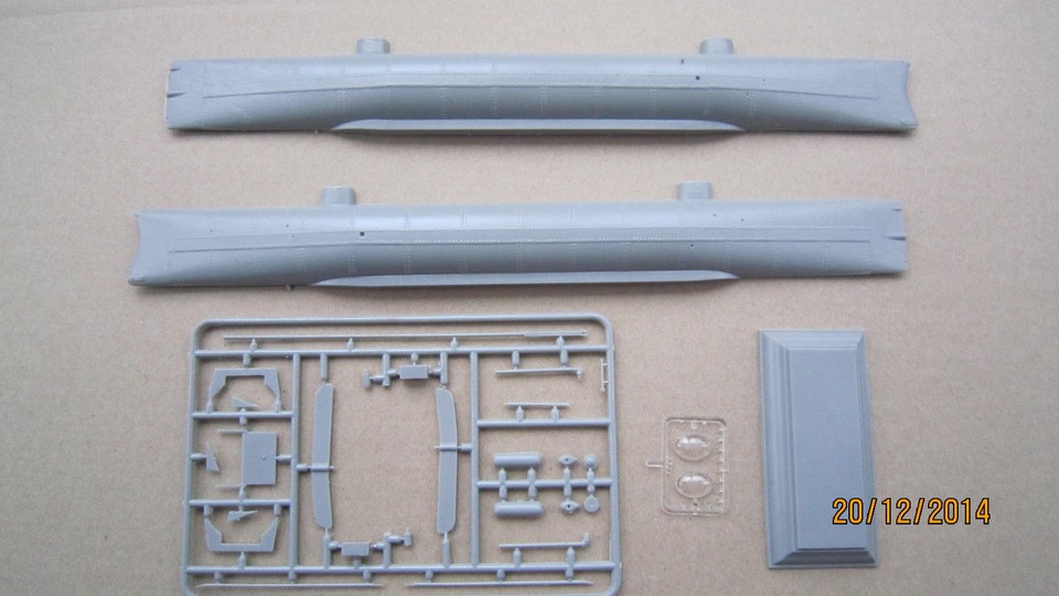 Mikro Mir 35-013 CSS H.L. Hunley 1863 Confederate submarine model scale ...