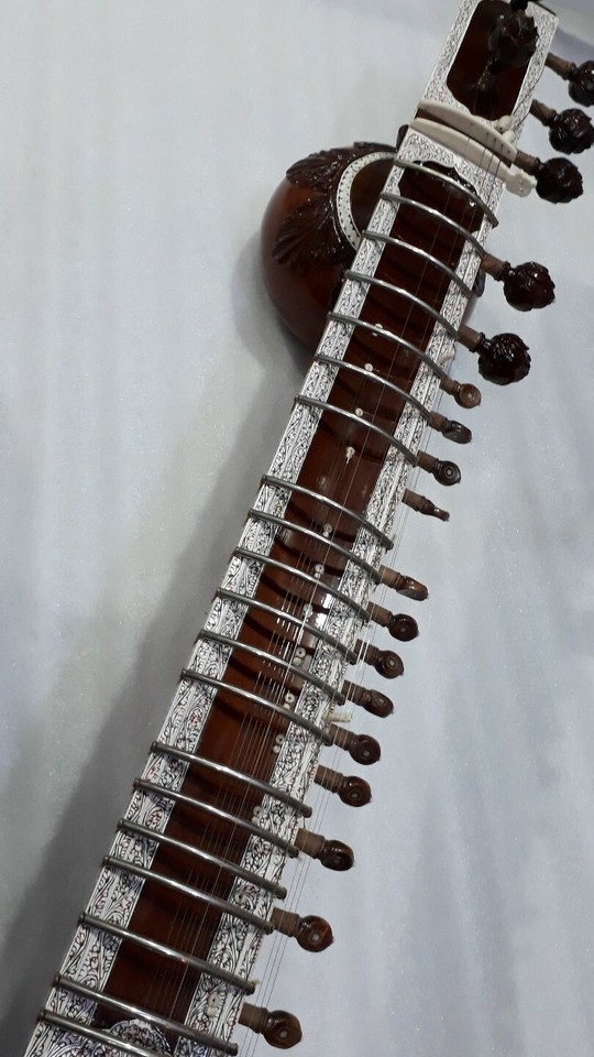 Left handed Sitar, highly professional quality, double tumba Ravi ...