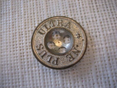 Vintage NE PLUS ULTRA Small 21/32" Verbal Work Clothes / Brand Button ...