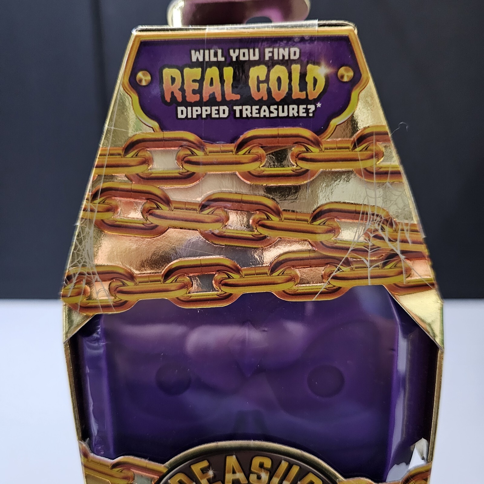 Treasure X Monster Gold Awaken the Monster Real Gold Dipped Treasure NIB