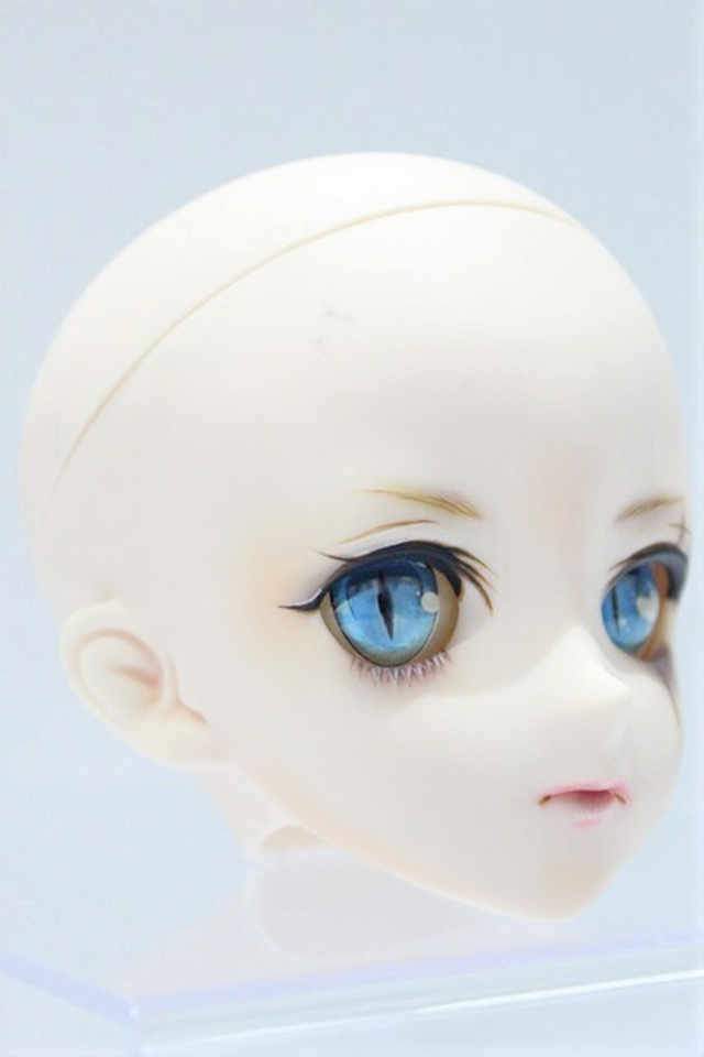 VOLKS Dollfie Dream DDH-09 Custom Make BJD Head semi White skin USED ...