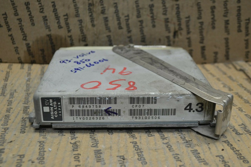1993 Volvo 850 Transmission Control Unit TCU Module P6849758 191-6b3 | eBay