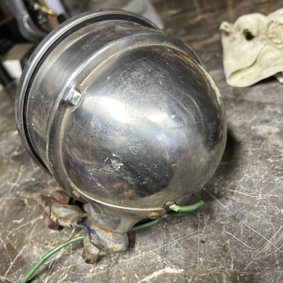 Vintage Per Lux Model 200T Louverd Driving Fog Lights Pair | eBay