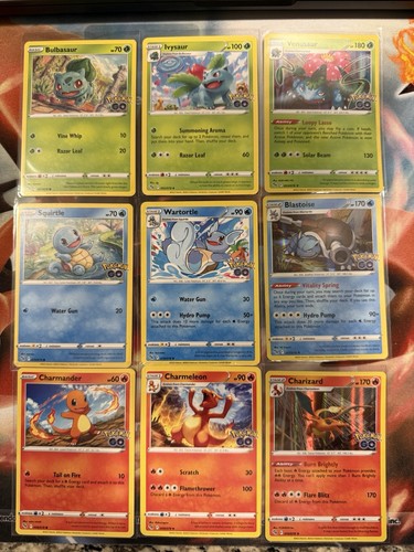 Pokémon GO Kanto Starter Evolution Set: Charizard, Blastoise, Venusaur ...