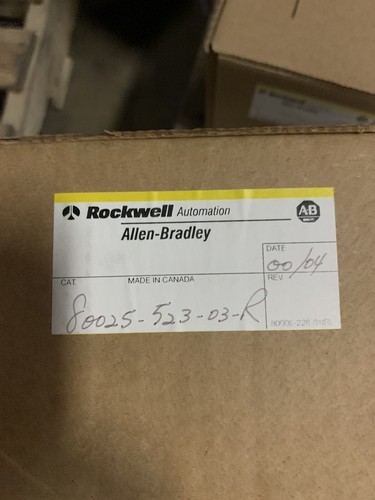 ALLEN BRADLEY 80025-523-03 -R CAPACITOR Sealed | eBay