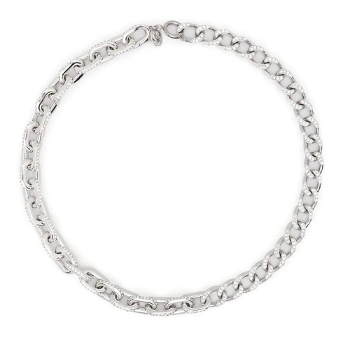 New 100% SWAROVSKI 5655437 Crystals Pave Mixed Link Statement Dextera ...