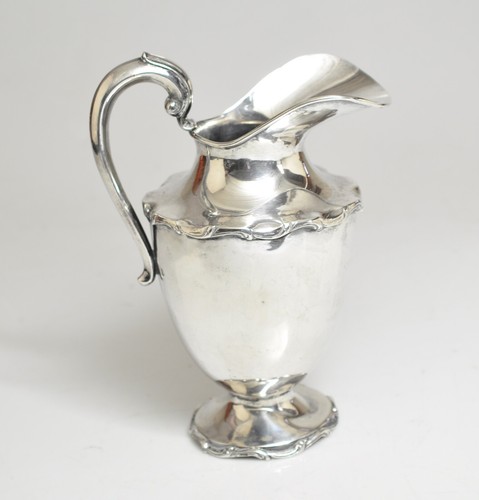 Lg Taxco Mexican Sterling Silver Water Pitcher Hallmark WM California ...