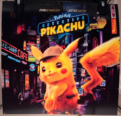 Pokemon Detective Pikachu Translite 14" Backlit Sign Movie Display Ryan ...
