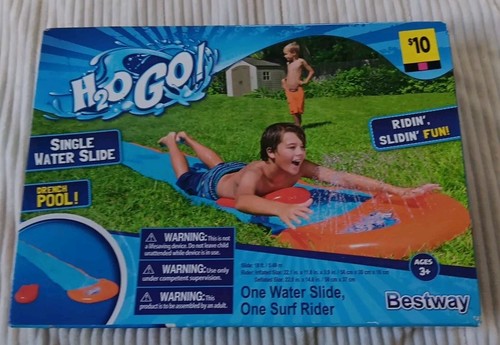 Bestway H20 Go! Single Water Slide Drench Pool 18 Feet - New in Box | eBay