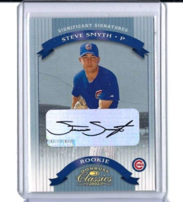 2002 Donruss Classics Significant Signatures 346/400 Steve Smyth #136 ...